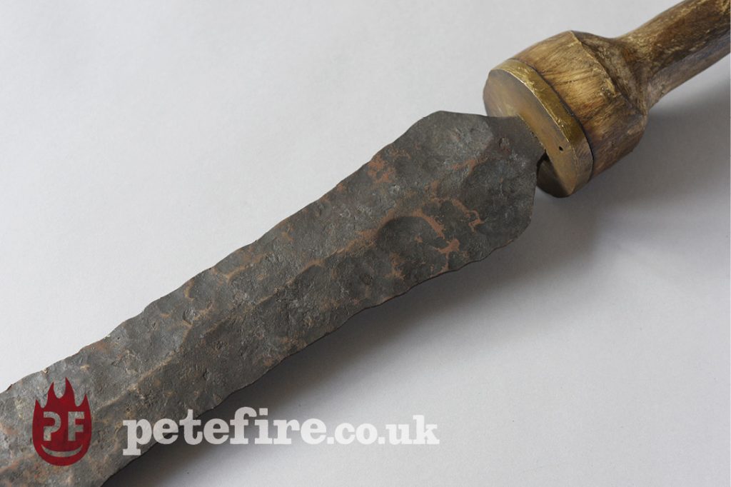 London area sword forging experience by Petefire Artist Blacksmith