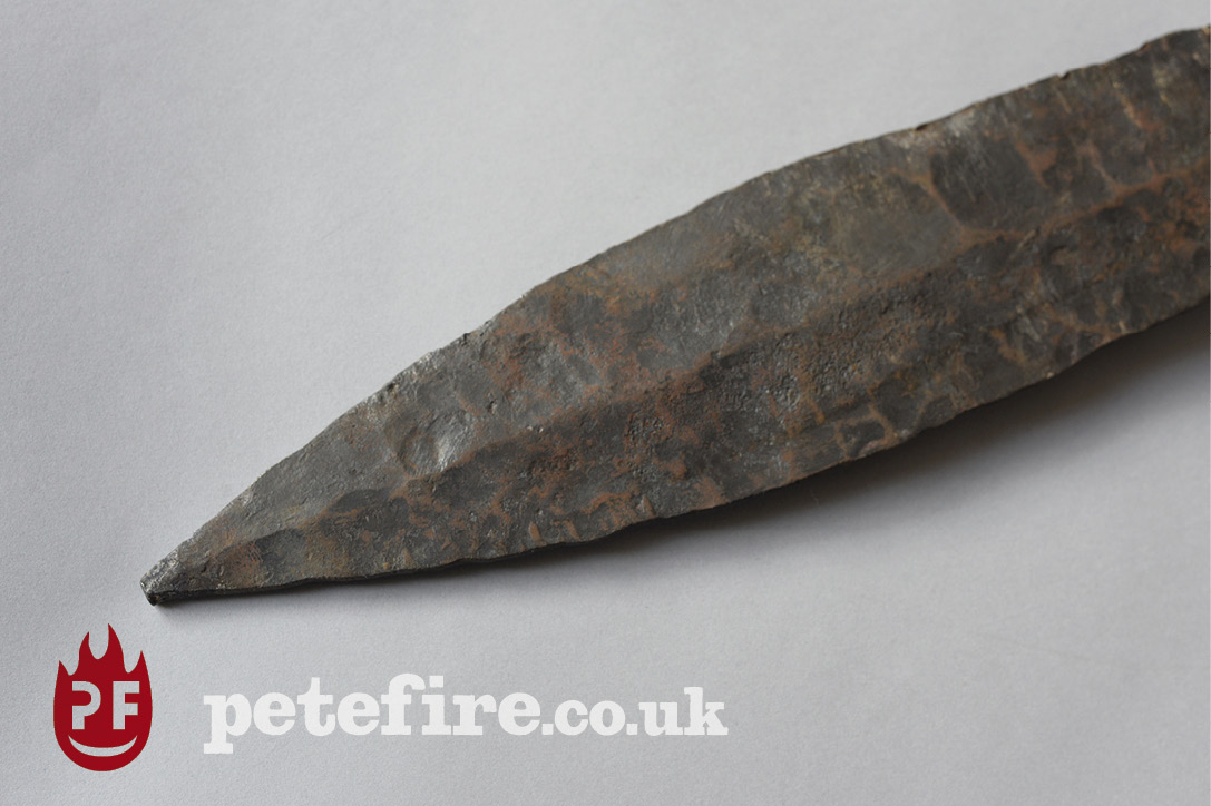 London area sword forging experience by Petefire Artist Blacksmith