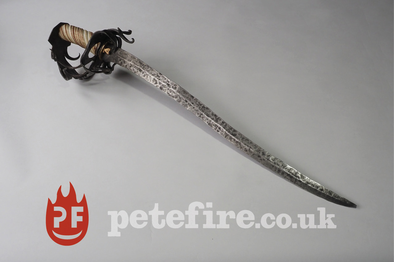 Buy the Subtle Rhino a unique hand forged sword by Petefire